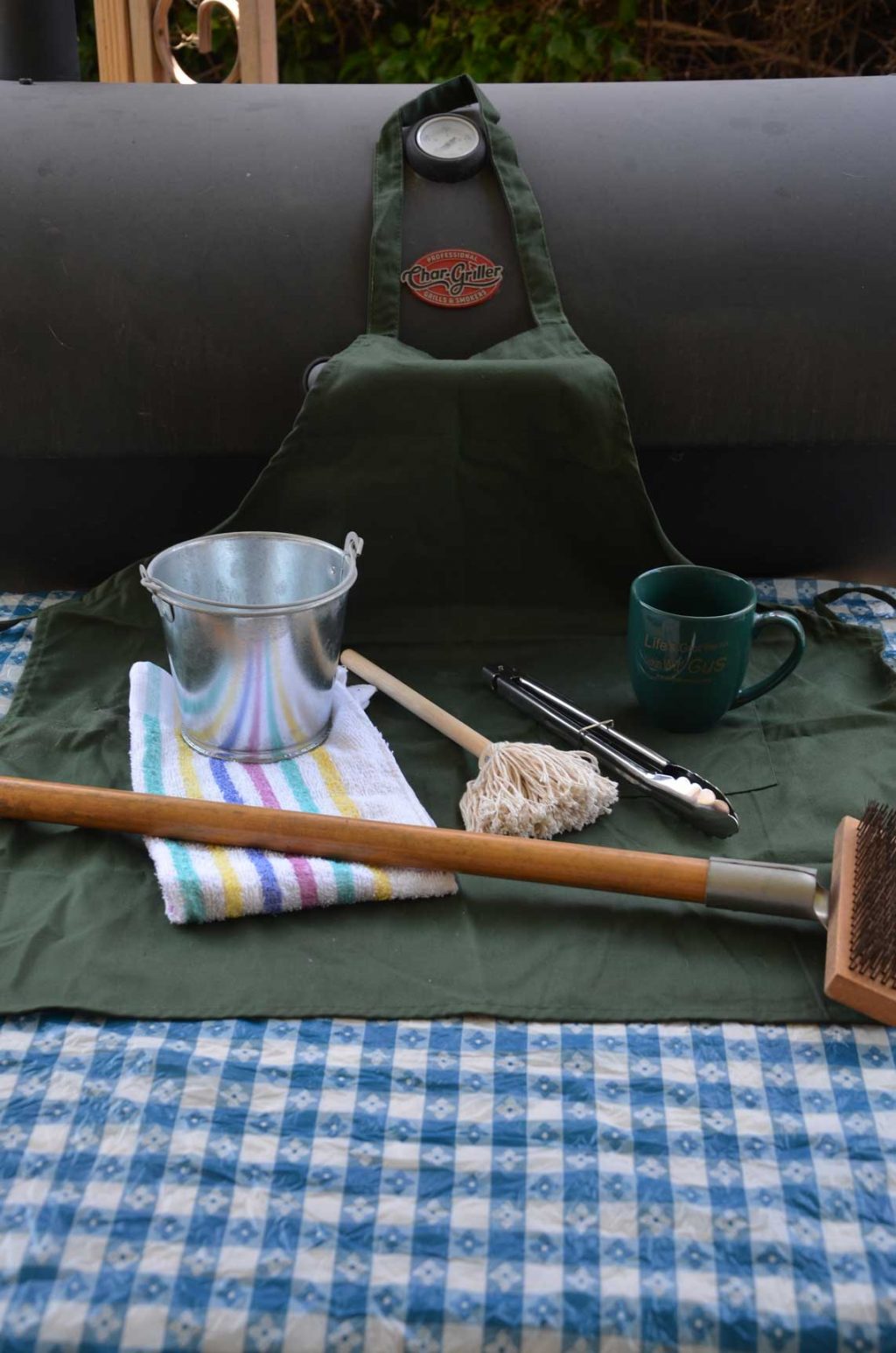 Hunter Green Grill Master Set - Cookin Wit' Gus