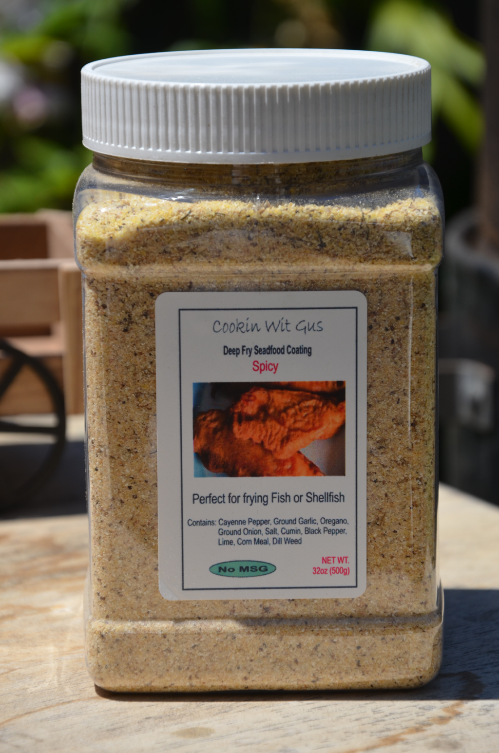 Spicy Seafood Coating - Cookin Wit' Gus